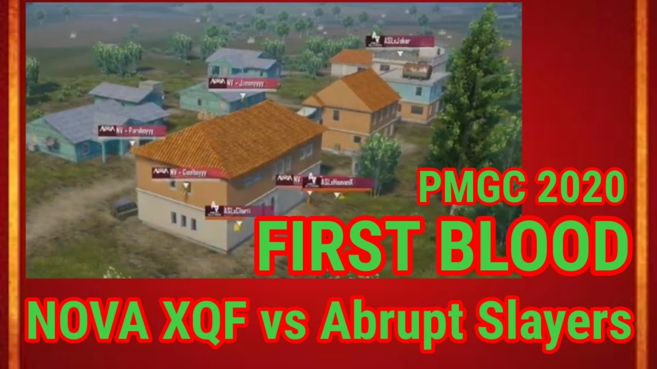 First Blood Of PUBG Mobile Global Championship 2020 Season Zero | Nova ...