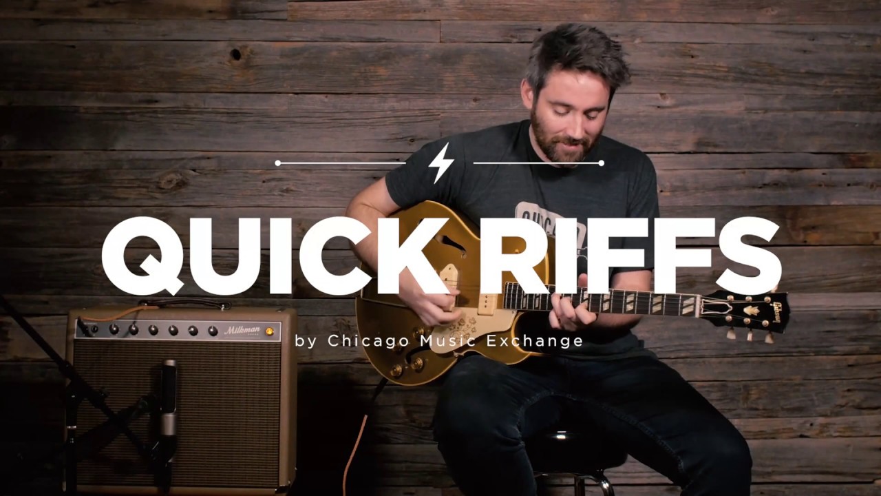 Gold 1955 Gibson ES-295 | CME Quick Riff | Nathaniel Murphy - YouTube