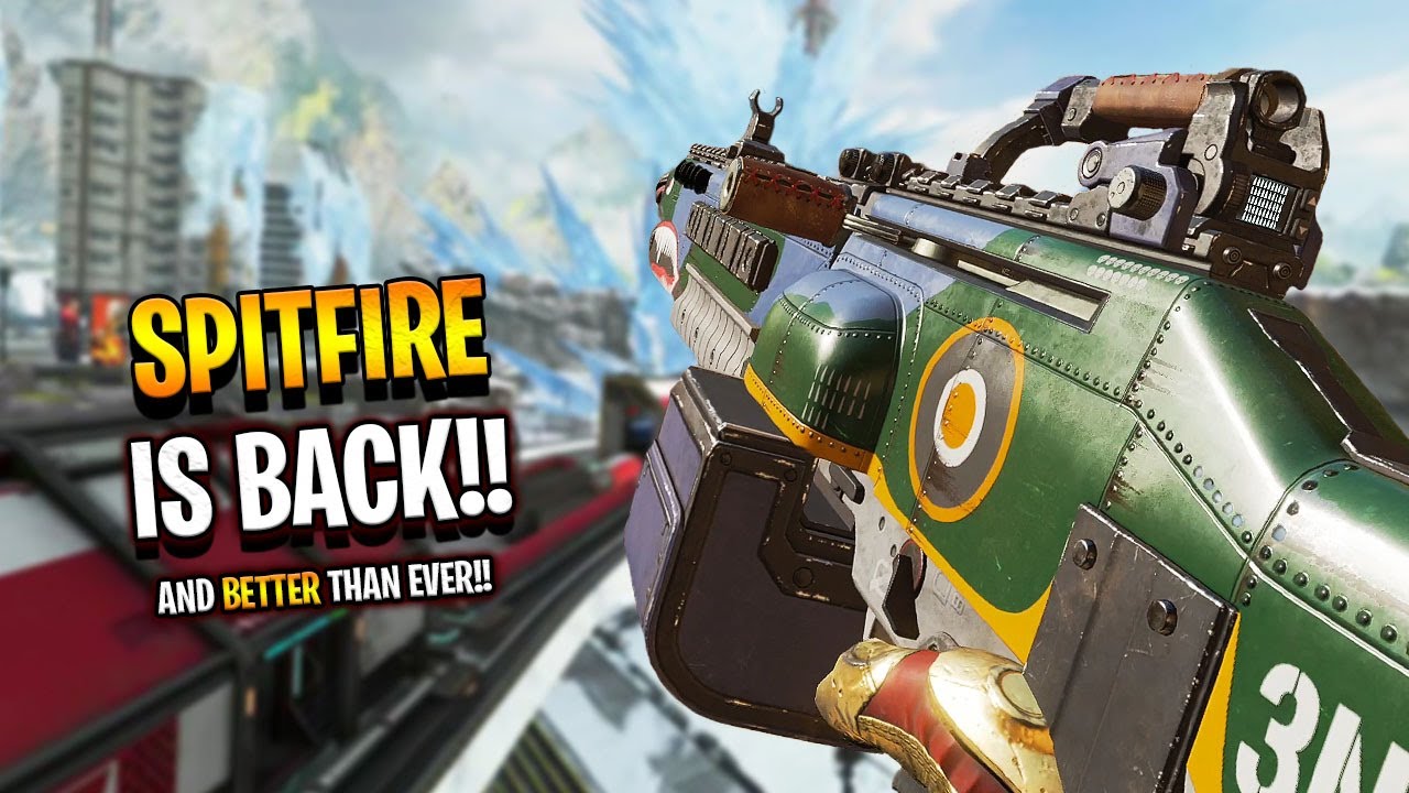 the SPITFIRE is back and better then ever.. - Apex Legends - YouTube