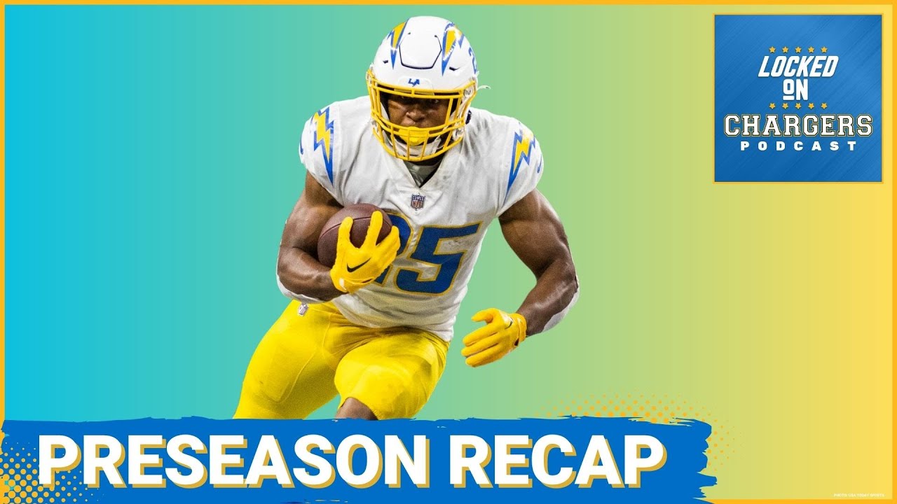 Los Angeles Chargers Preseason Finale: Joshua Kelley Locks Up RB2 ...