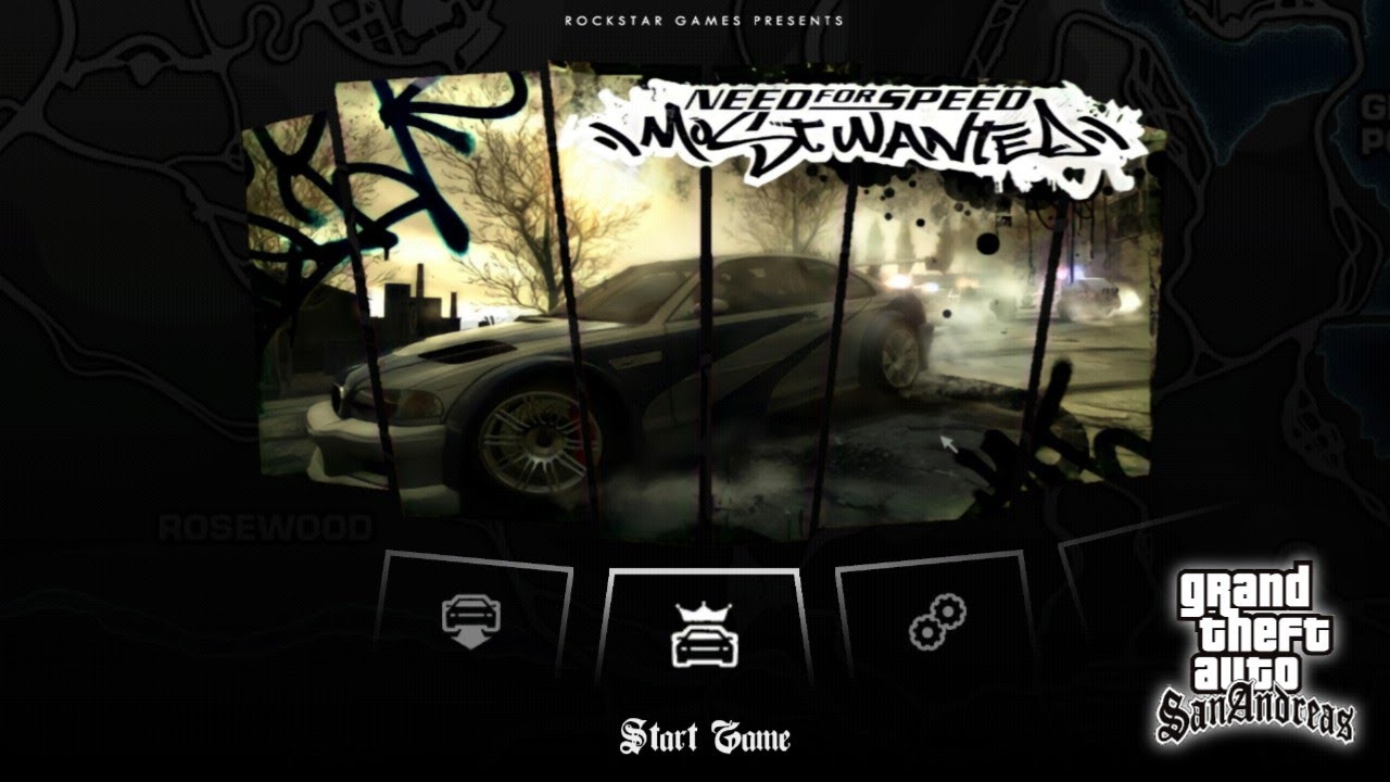 SHARE | MOD MENU+SOUND STYLE NFSMW FOR GTA SA ANDROID - YouTube