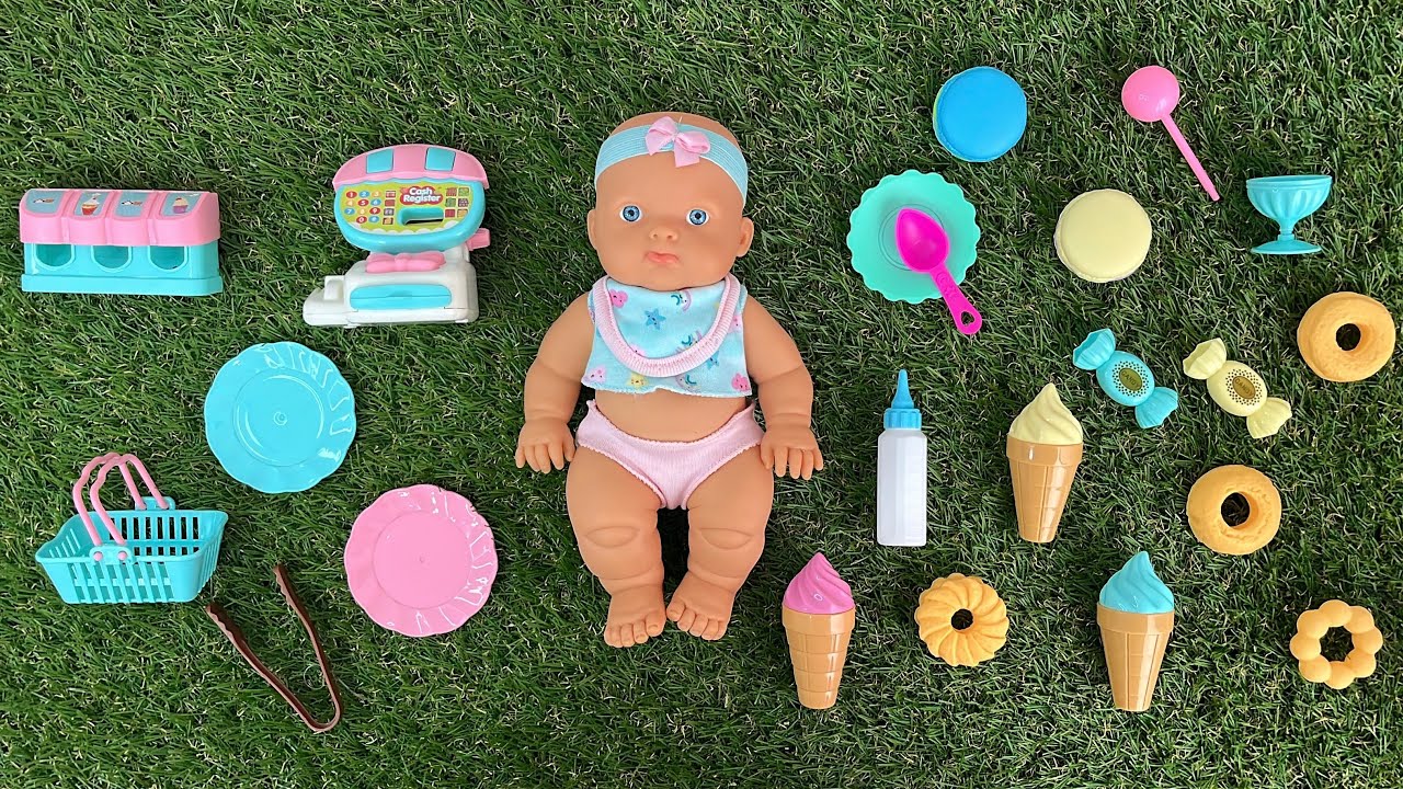 Baby Alive Playset | Satisfying Unboxing Baby Alive Pretend Play Toys ...