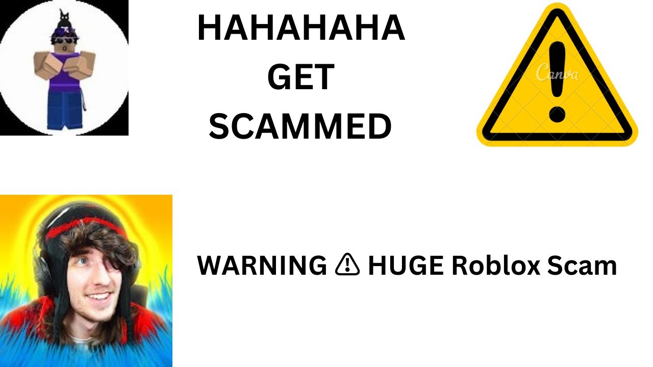 WARNING ⚠️ HUGE Roblox Scam - YouTube