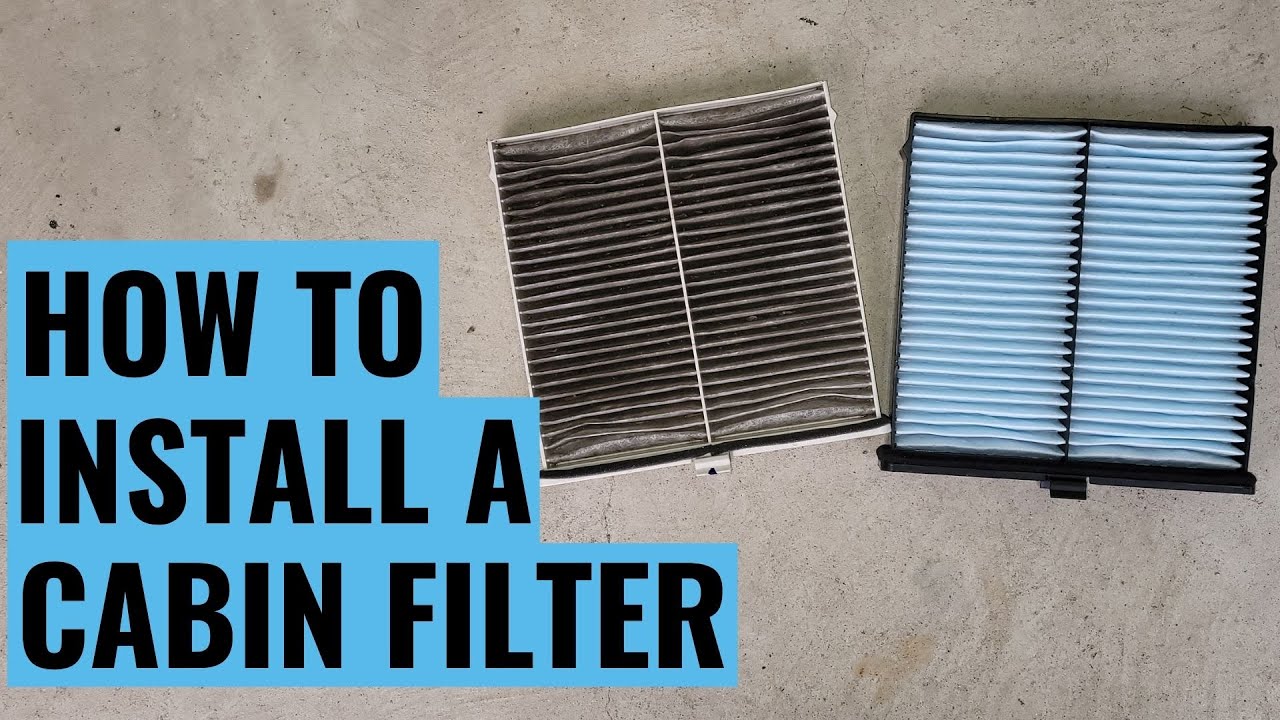 How to install / replace a Cabin Air Filter | DIY - YouTube