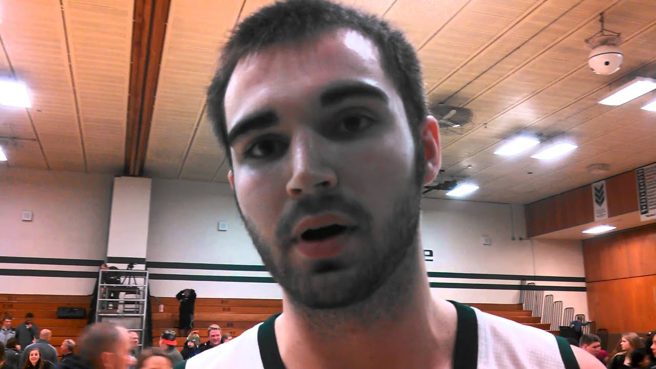 Memorial's Brett Tauber talks about his big role in win over East - YouTube