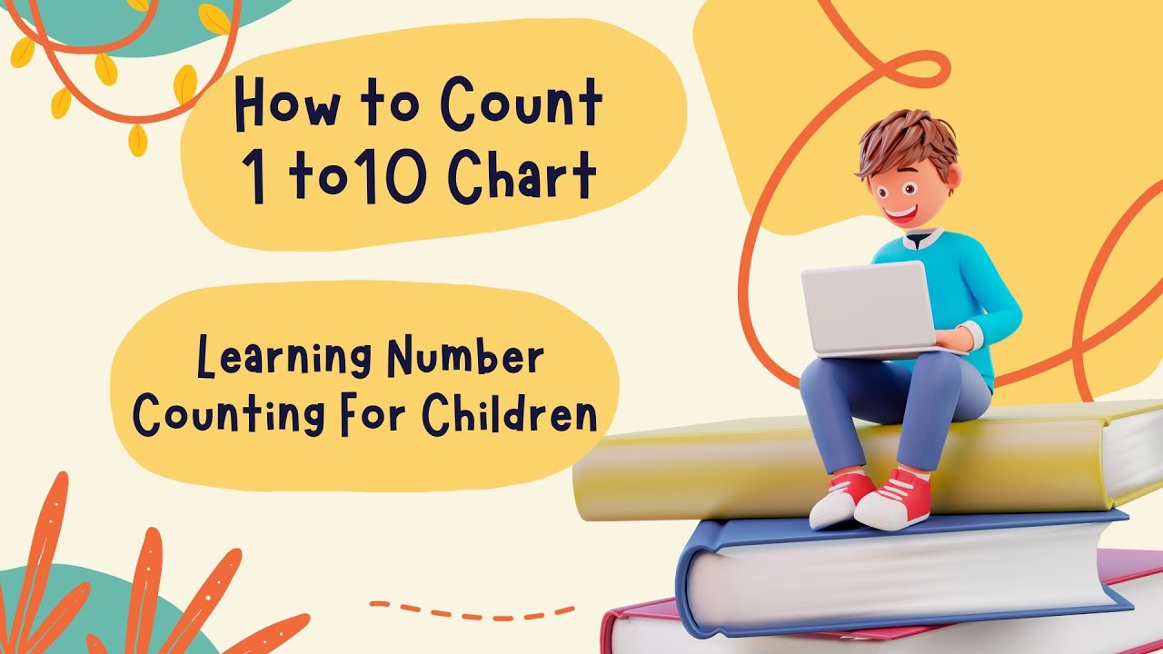 How to Count 1 to10 Chart | Learning Number Counting For Children # ...