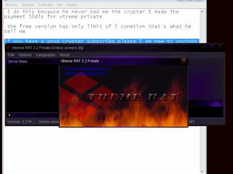 Xtreme Rat private unlimite conetion- the last version there will be no ...