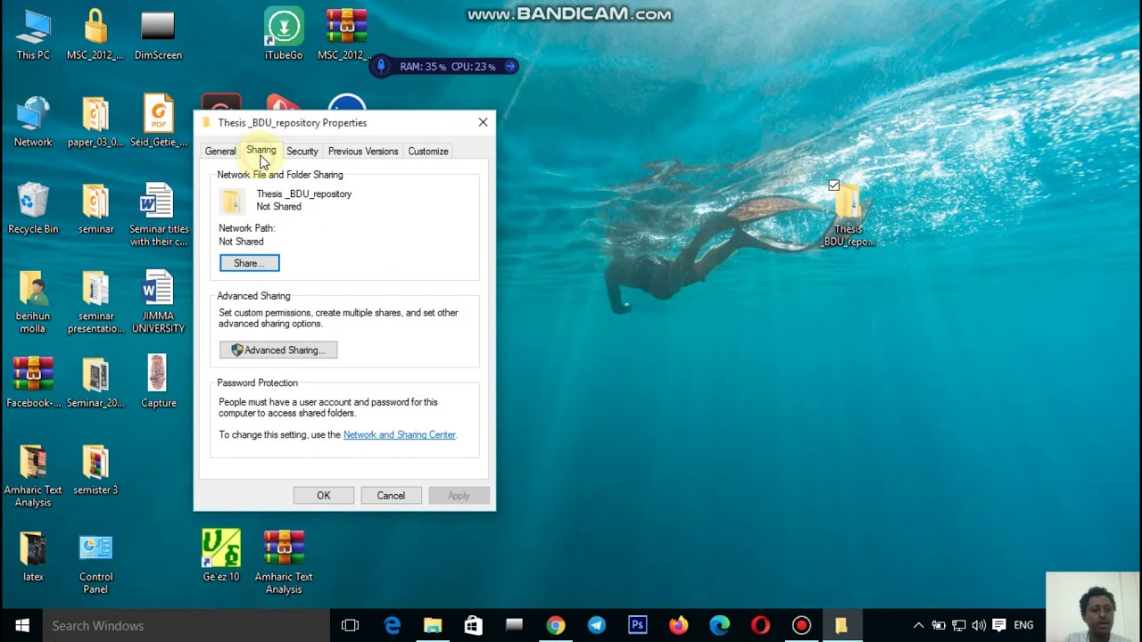 how to share document - YouTube