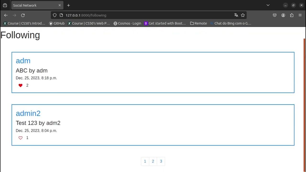 CS50 - Web Programming with Python and JavaScript Project 4 - Renato Souza - YouTube