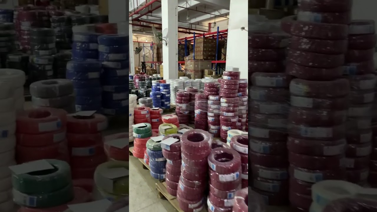 3F electric wire stock /AWM electric wire manufacturer - YouTube
