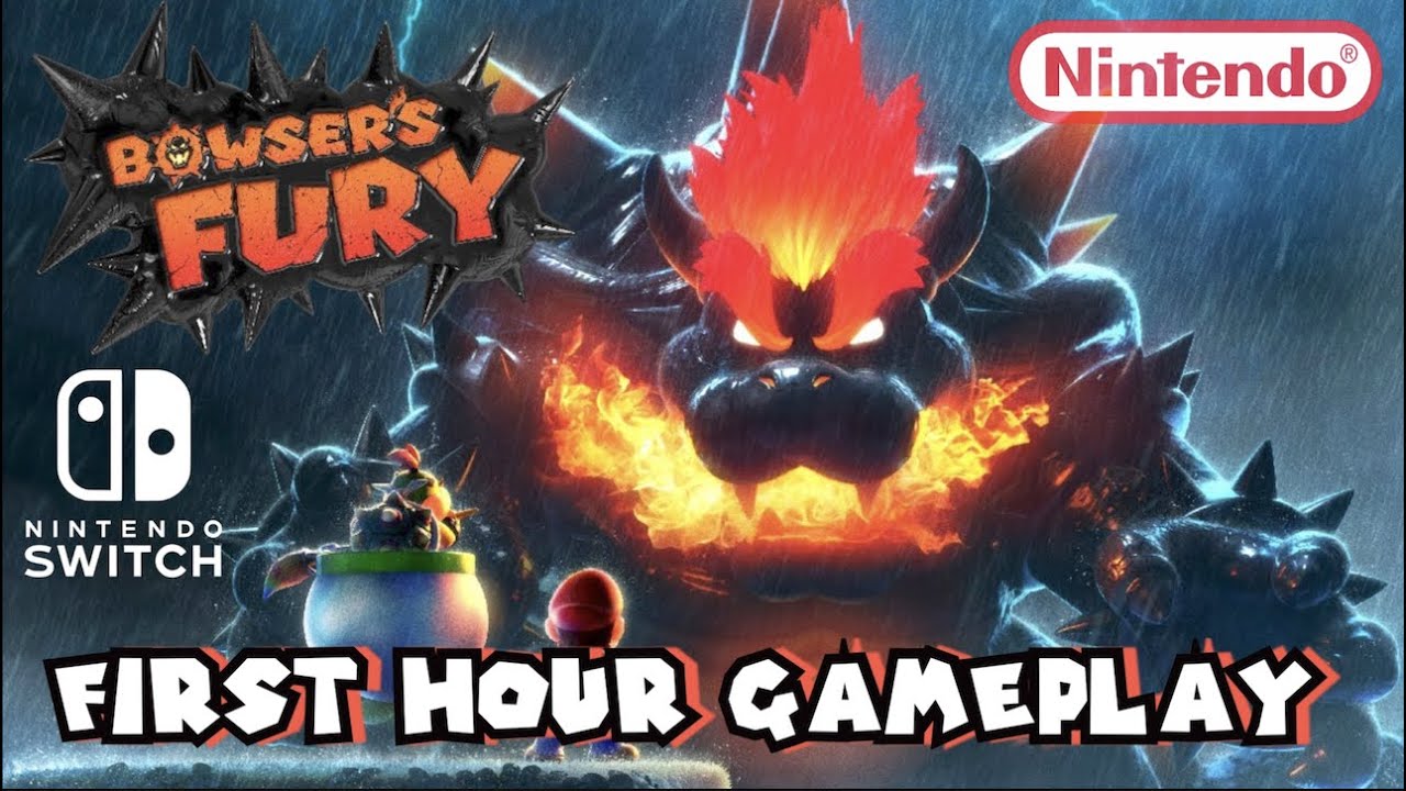 Bowser"s Fury | Super Mario 3D World - FIRST HOUR OF GAMEPLAY ...