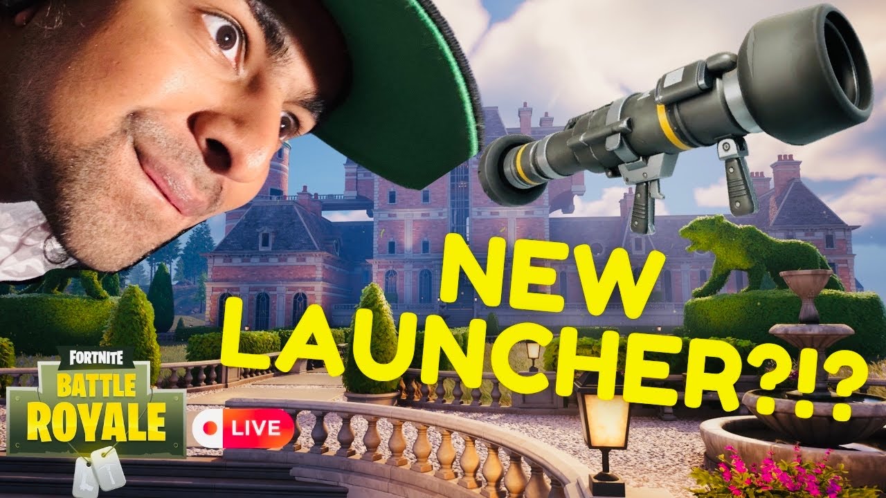 🔴 !NEW! THE RETURN OF THE ANVIL LAUNCHER?!? 🔴 | Fortnite Battle Royale ...