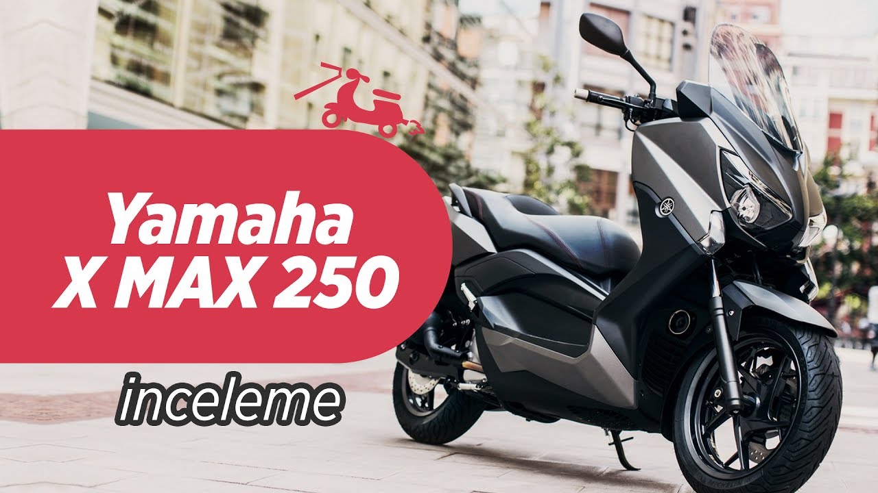 Yamaha X-MAX 250 ABS 2015 inceleme | Şehir içi Scooter | Top speed ...