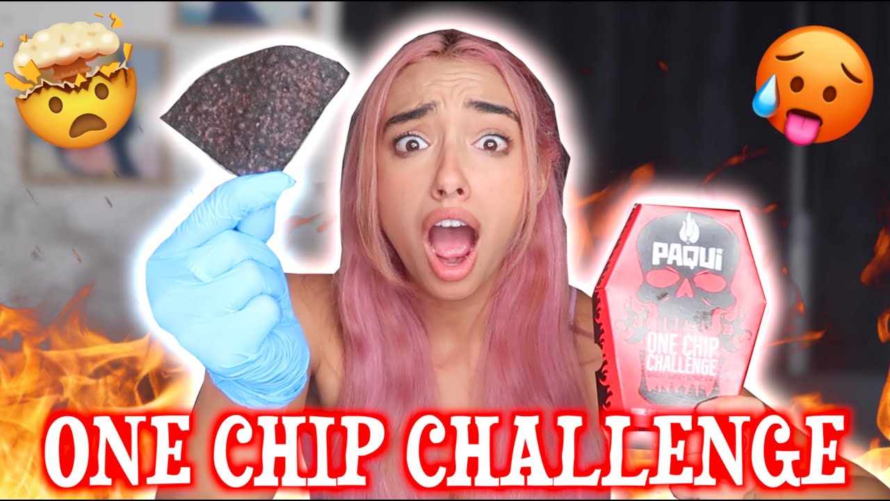 EATING THE WORLD'S HOTTEST CHIP!! - YouTube