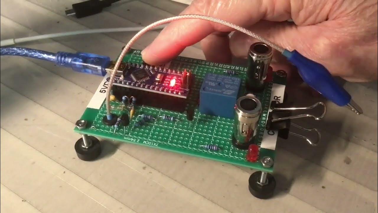 Capacitor Outside Foil Sniffer w/ Arduino Version 2.0r | Improved ...