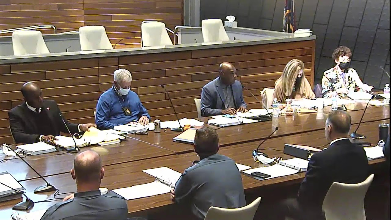 Board of Police Commissioner (Special Business Meeting) October 27th ...