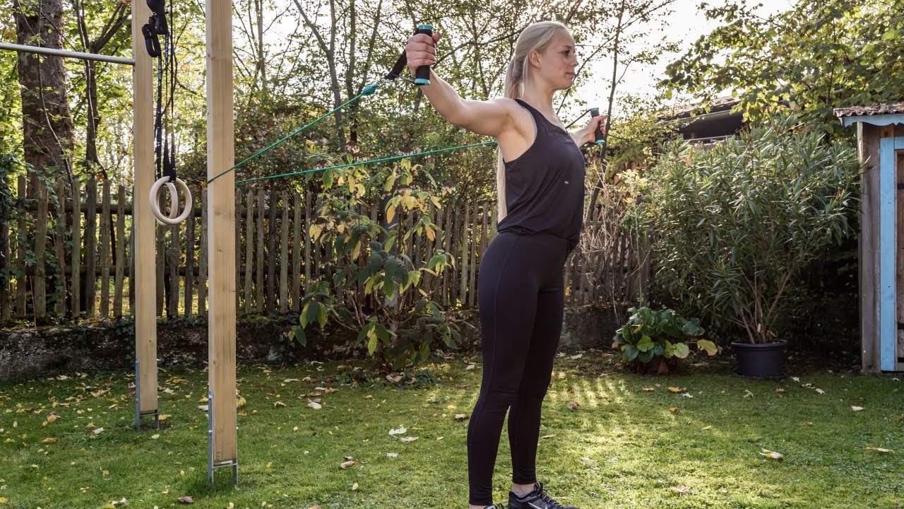 Top 13 Full Body Tube Band (Expander) Exercises For Men And Women - YouTube