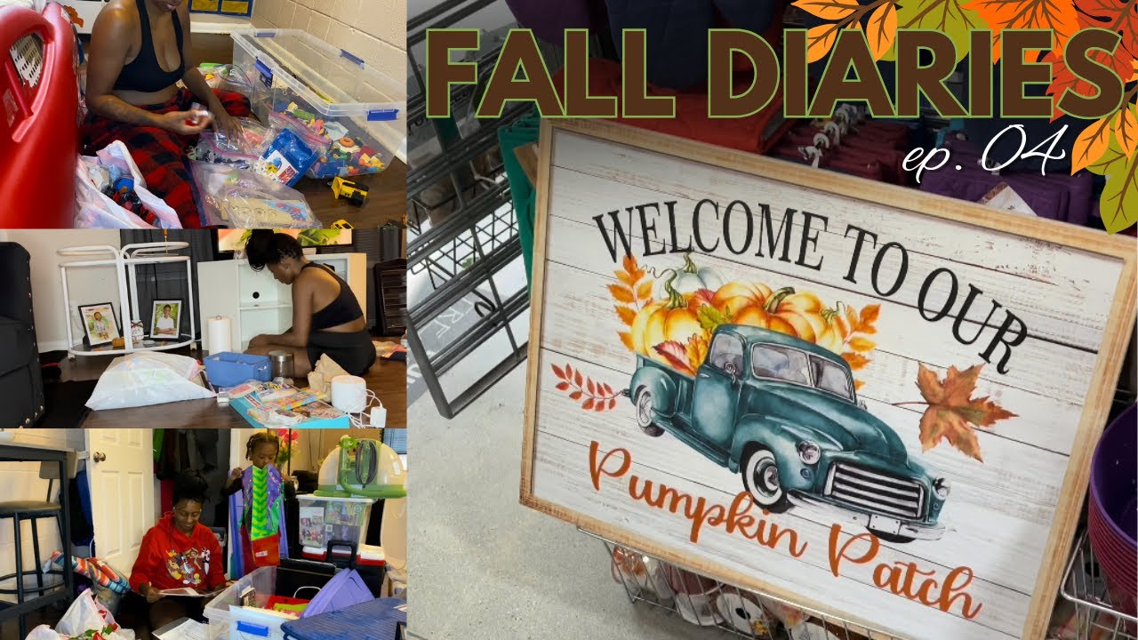 ep.04 - FALL DIARIES | decorating, decluttering & deep cleaning my ...