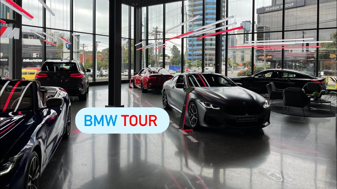 BMW M4 comp, X5 comp And New Melbourne BMW Showroom - YouTube