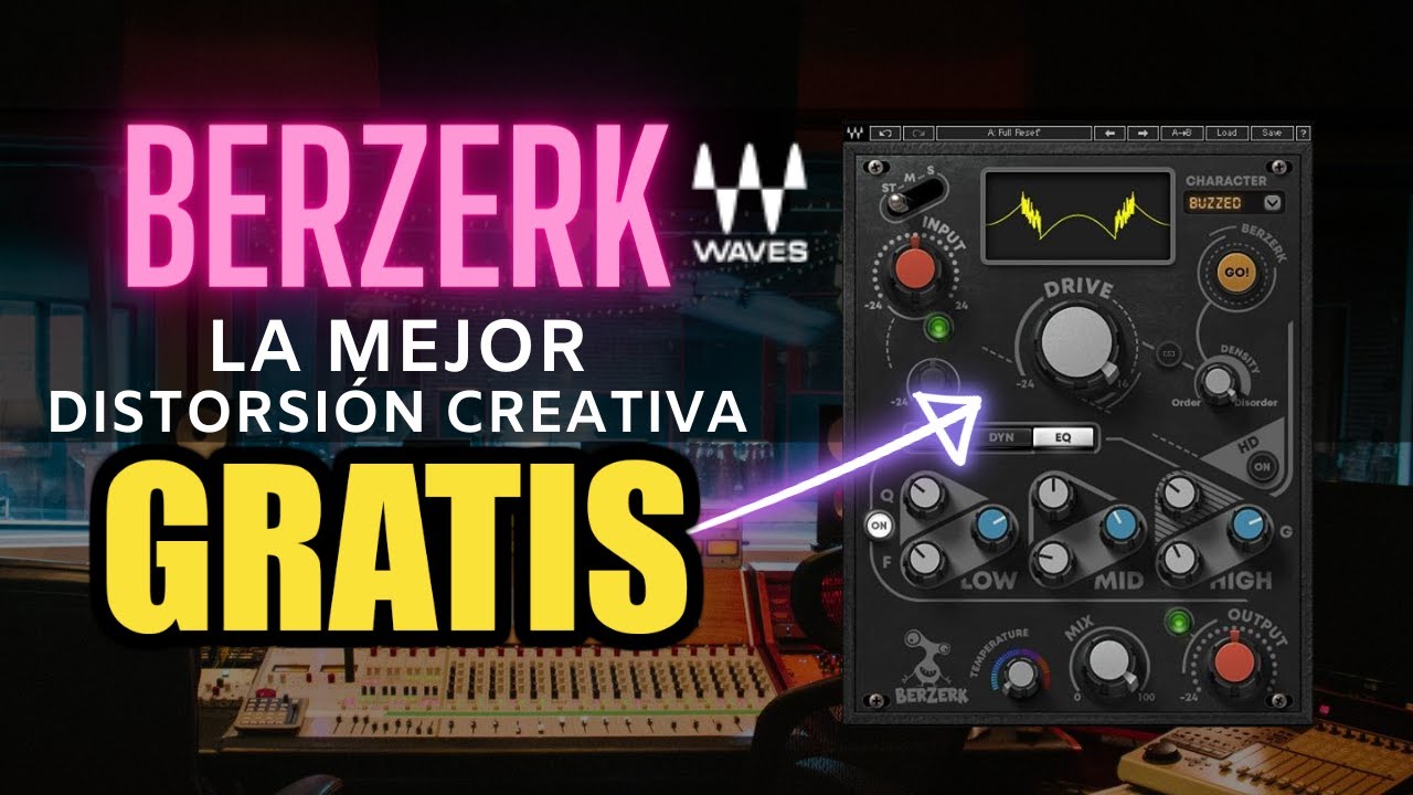 Cómo utilizar Berzerk (Distorsión Creativa) 😍 Plugin de WAVES | Tips de Audio - YouTube
