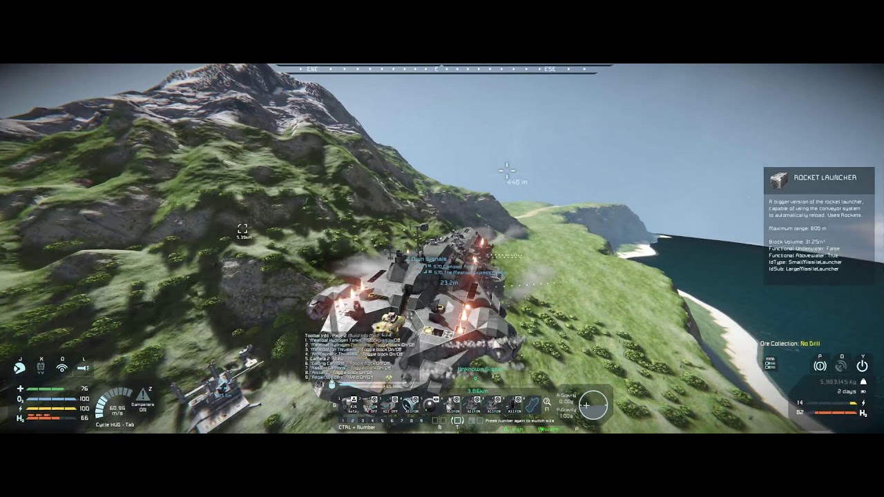 Space Engineers Ares at War: Preparing to assault The G.C. - YouTube