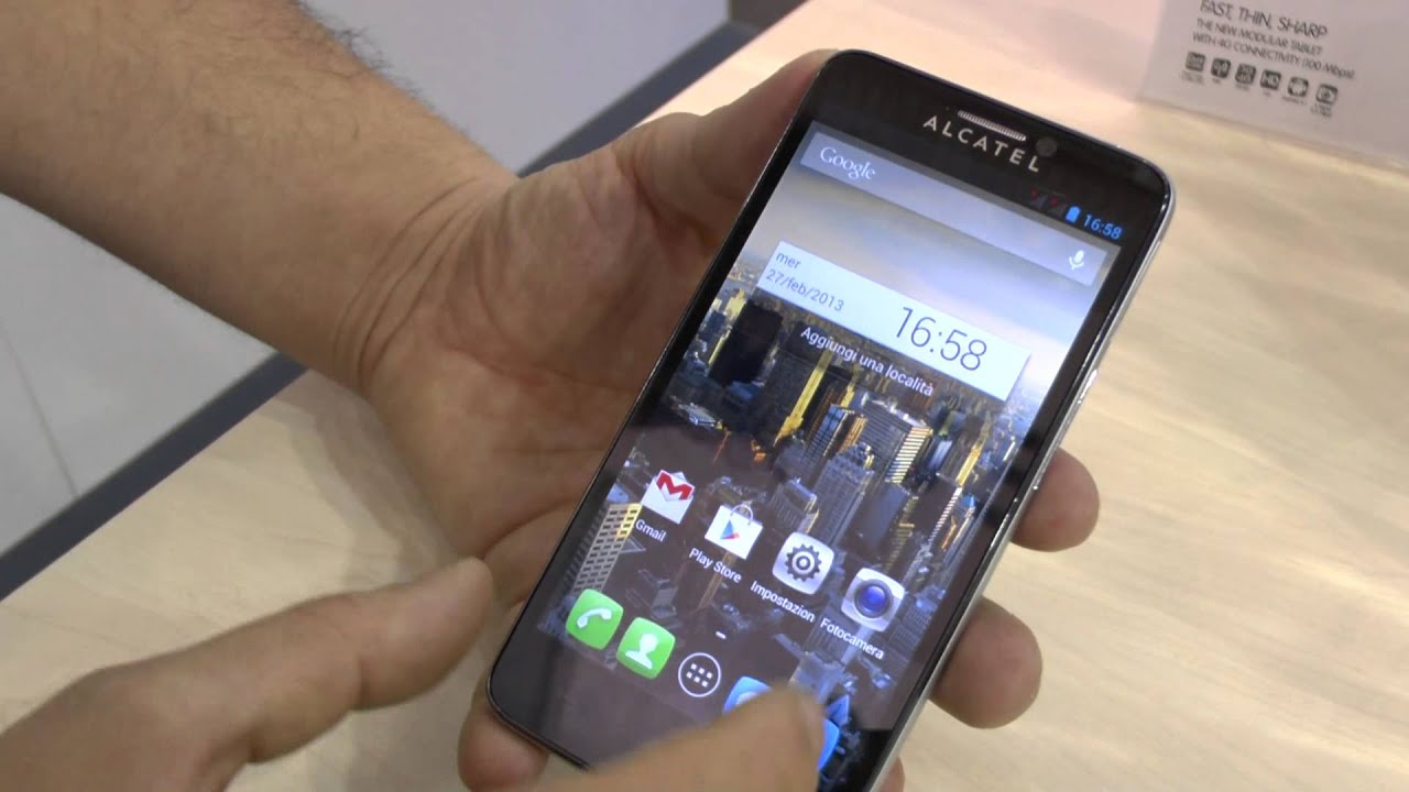 Alcatel One Touch Idol anteprima by HDblog - YouTube
