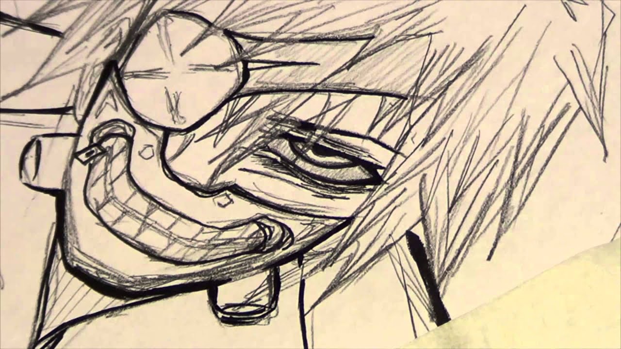 Timelapse Drawing: Kaneki Ken from Tokyo Ghoul - YouTube
