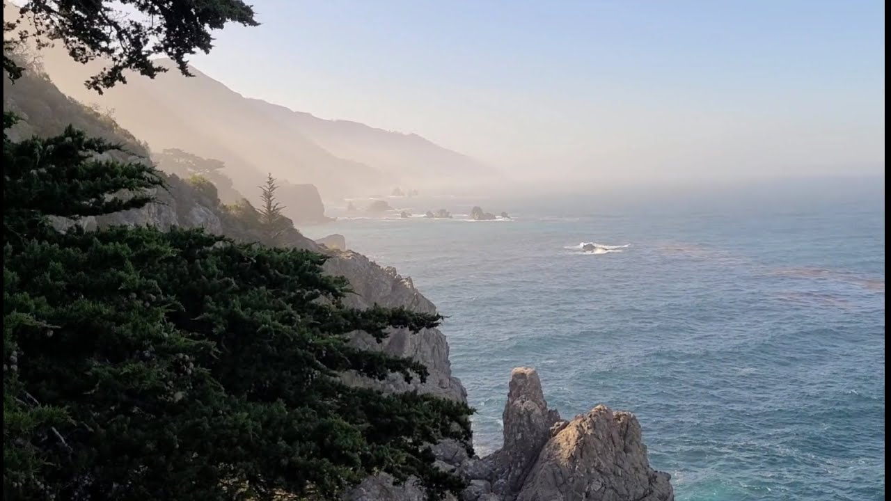 Cliffside Beaches ⛱️ Under🌲 Trees Big Sur California by Chasing ...