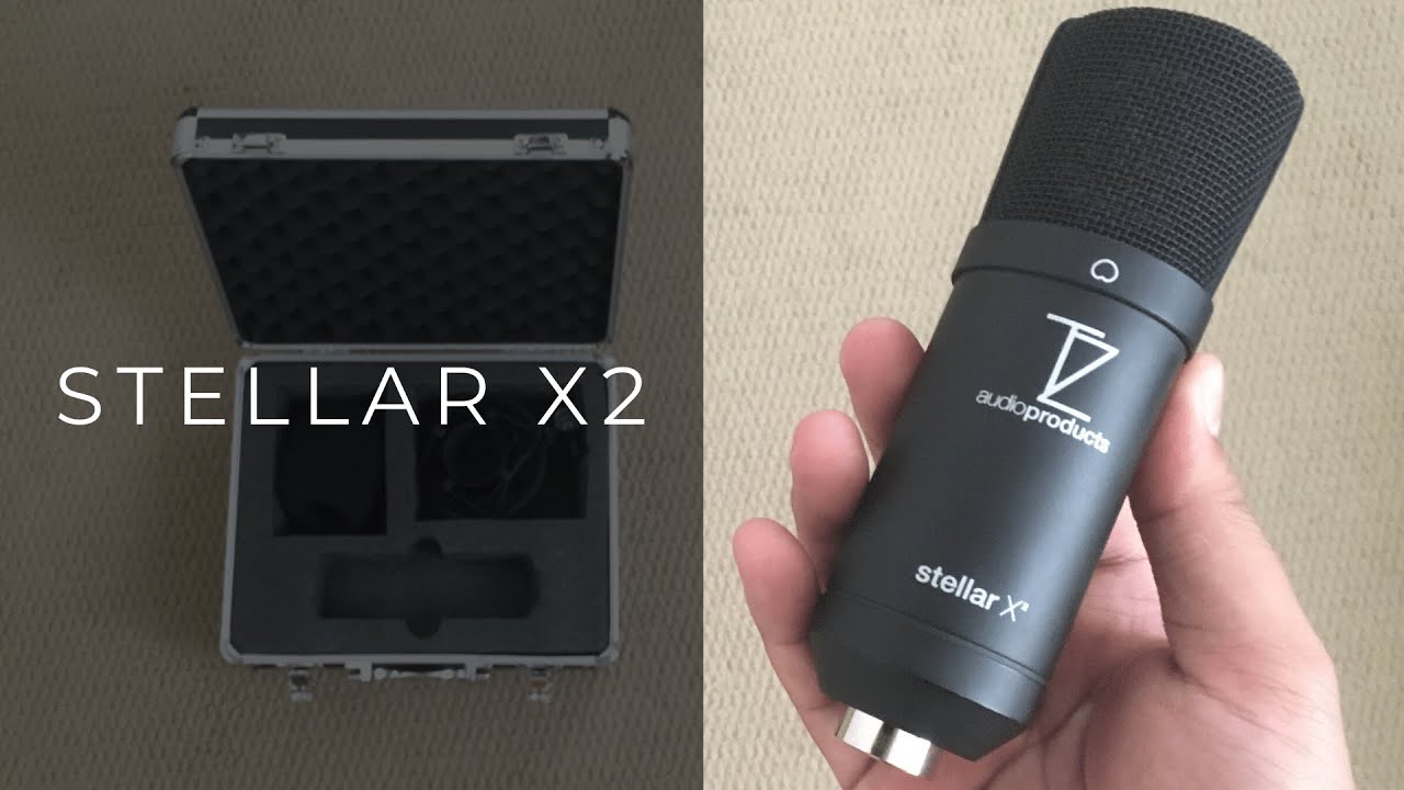 $200 Neumann Clone? TechZone Audio Products Stellar X2 Mic Test and ...