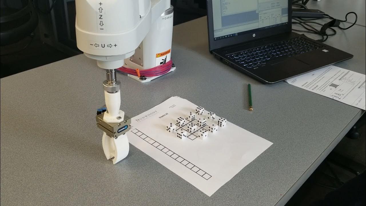 Epson SCARA Robot Programming - YouTube