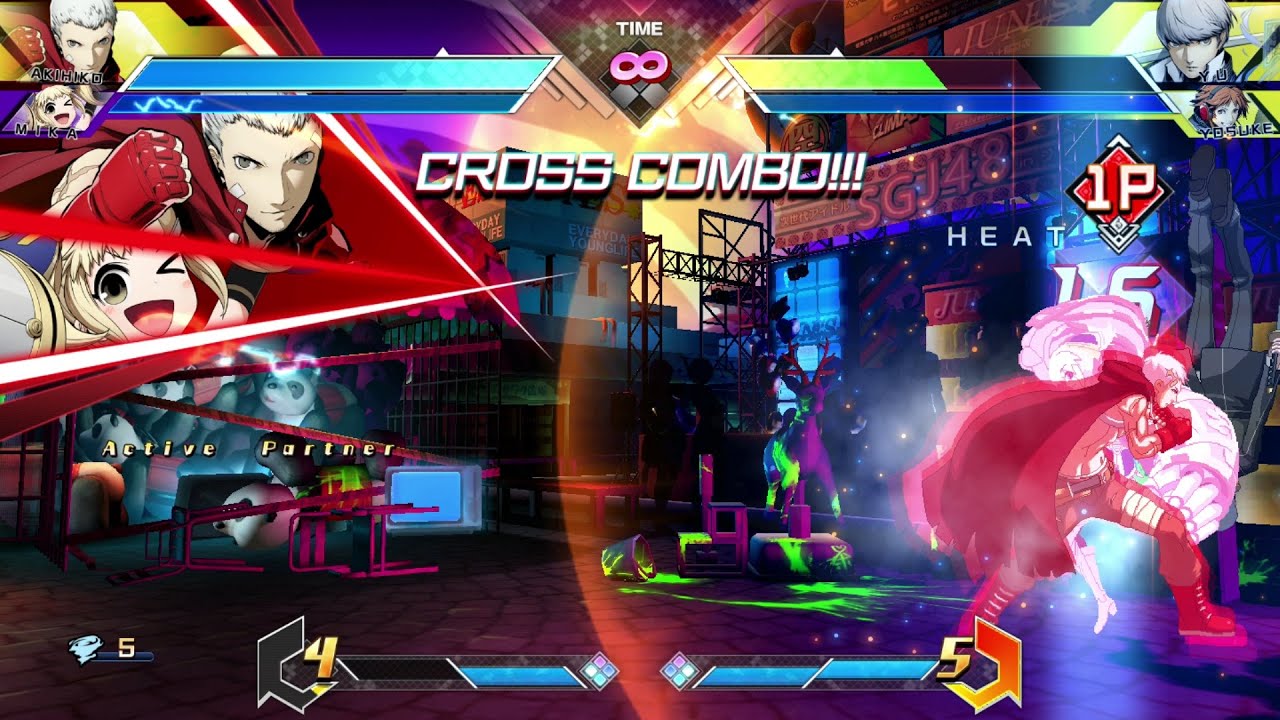 BBTAG Akihiko/Mika Cross Combos - YouTube