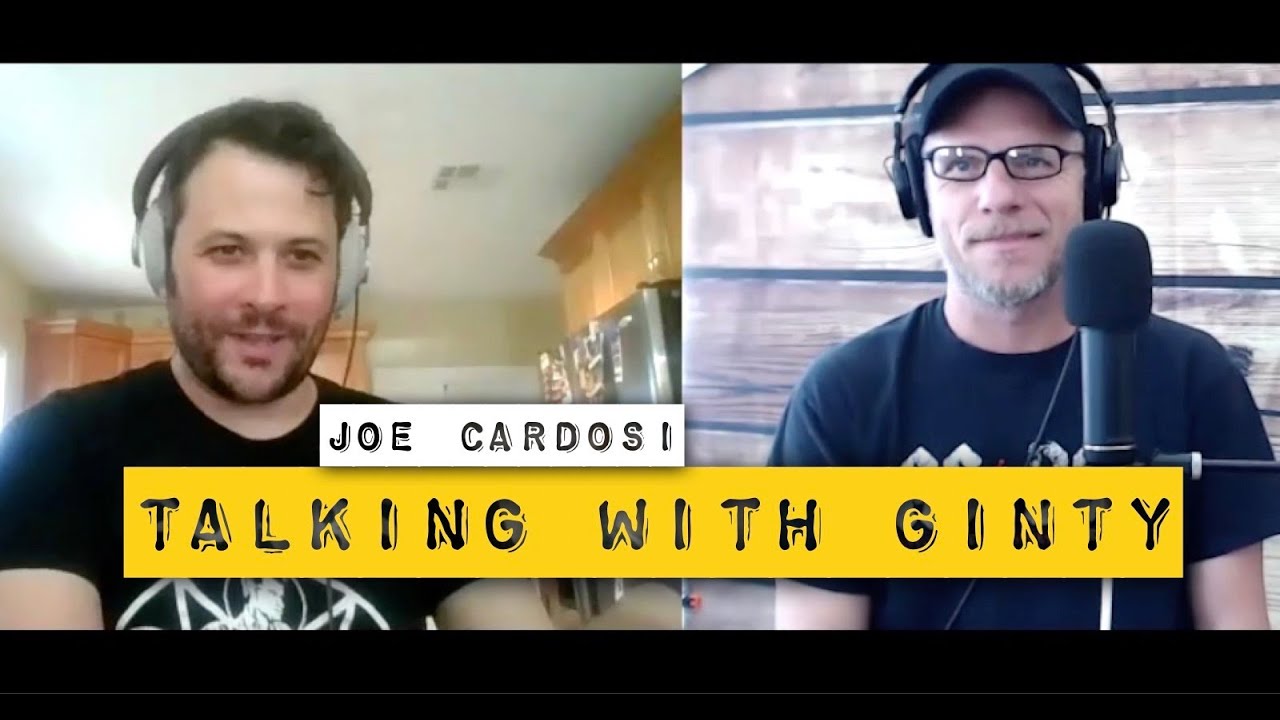 Ginty and Joe Cardosi talking words. - YouTube