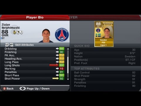 Fifa 13 Best Long Shot Takers Top 50 (from 85 + Long Shot)