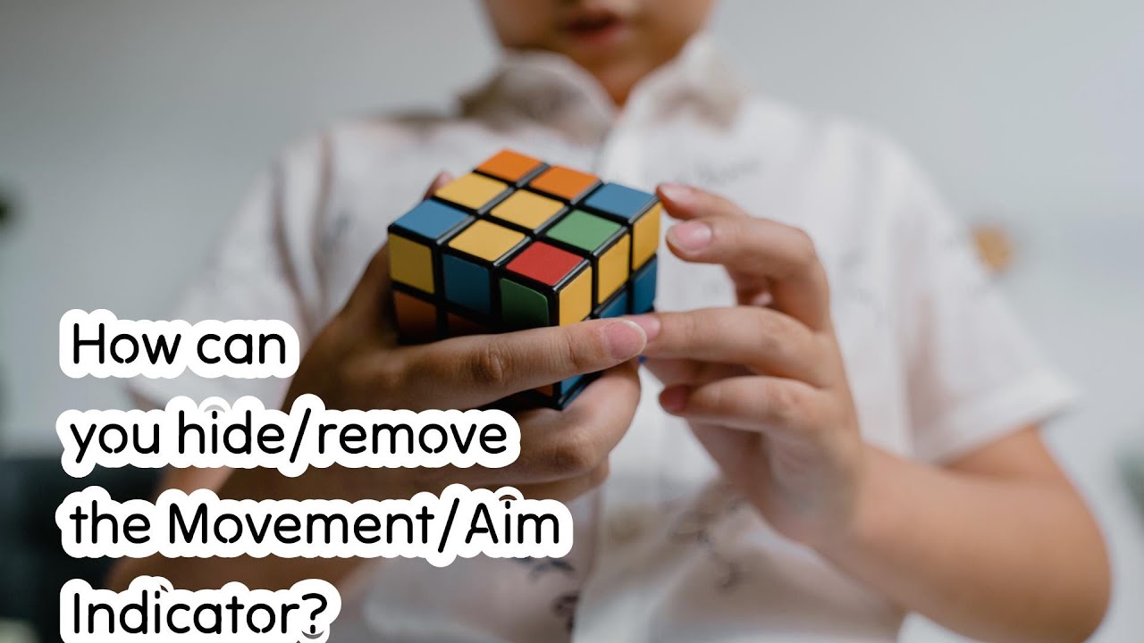 How can you hide/remove the Movement/Aim Indicator? - YouTube