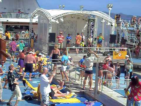 Thomson Destiny Caribbean Deck Party - YouTube