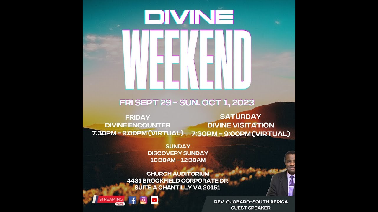 DIVINE WEEKEND- DIVINE VISITATION (Appointment) 2023 - YouTube