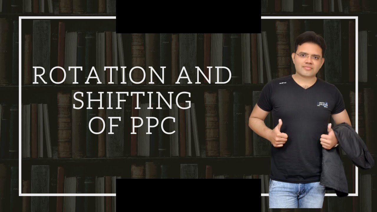 Shifting and Rotation of PPC | PRODUCTION POSSIBILITY CURVE ...