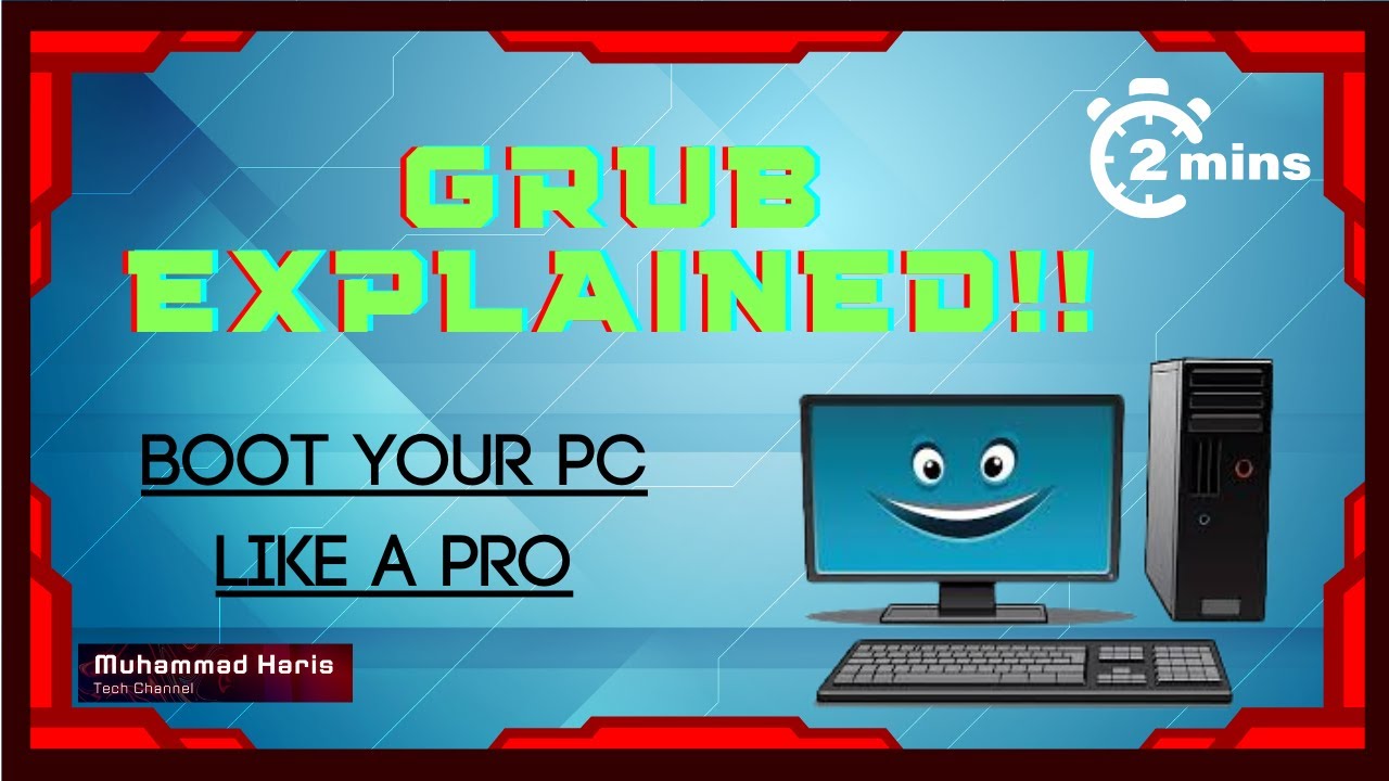 🖥️ GRUB Explained: How Your Computer Really Boots Up in 2 Minutes! 🚀 ...