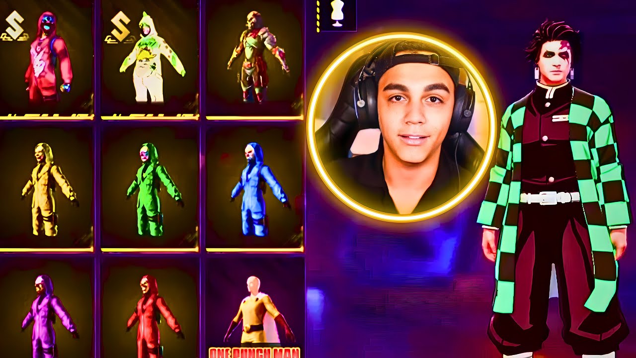 FREITAS TESTOU AS NOVAS SKINS QUE CHEGARAM NO FREEFIRE DE UM JEITO ...