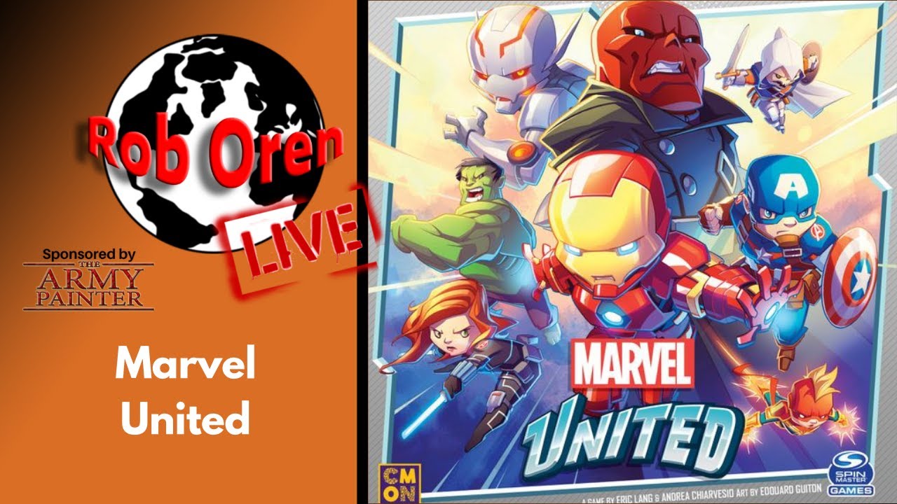 Rob LIVE! Marvel United - YouTube