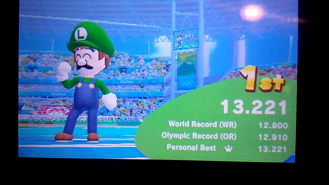 Luigi vs Mii Luigi in Mario & Sonic at the rio 2016 Olympic Games - YouTube