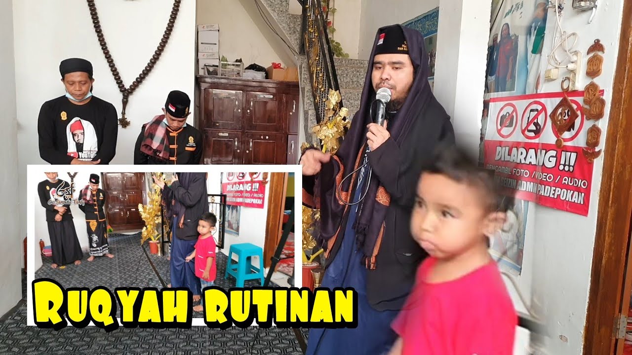 Lucunya Aak Sayyid mengikuti Ruqyah rutinan ayahnya Gus Samsudin - YouTube