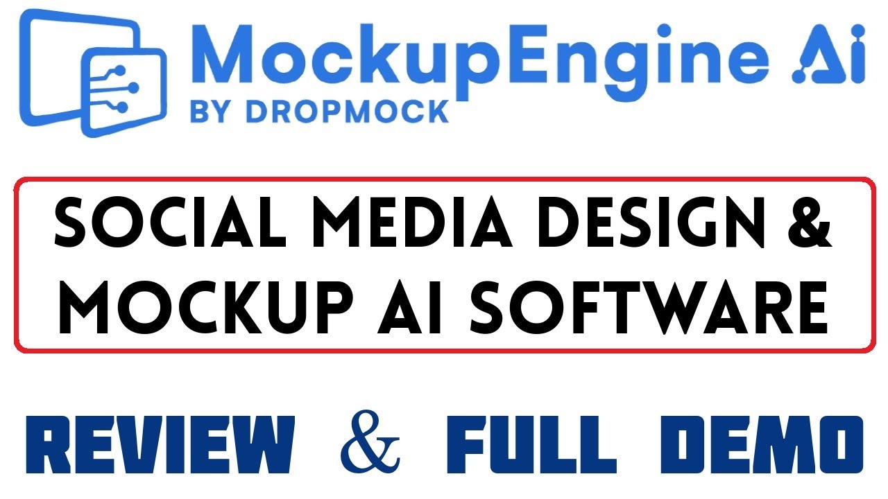 MockupEngine AI Review Full Demo Bonus - Social Media Design and Mockup AI Software - YouTube