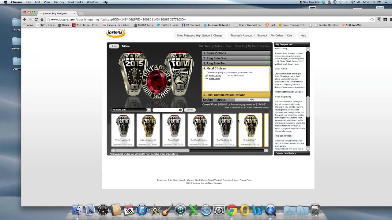 How To Design Your Class Ring - YouTube
