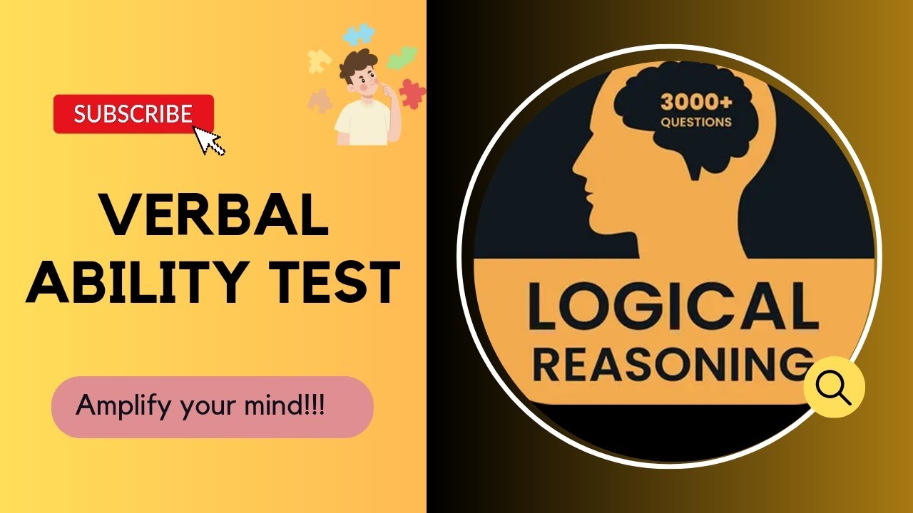 LOGICAL REASONING || VERBAL ABILITY TEST | Ang hirap 🤣 #amplifylearning ...