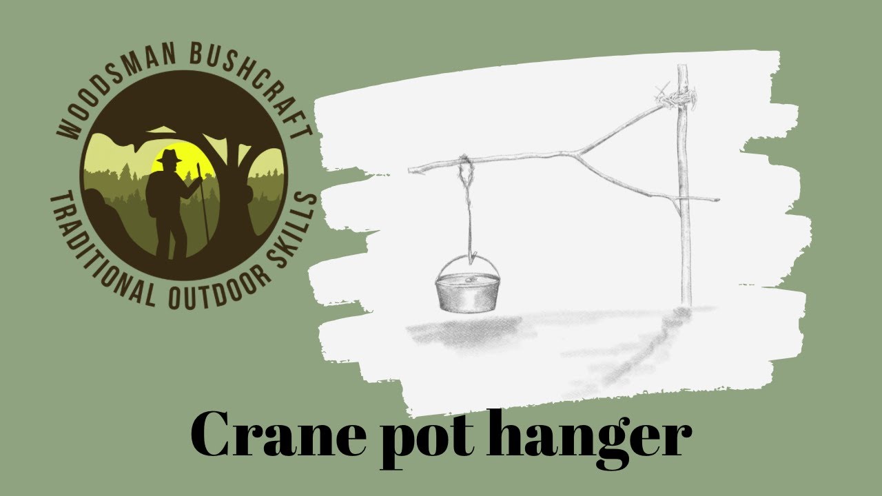 Crane pot hanger - YouTube