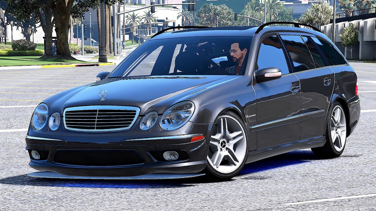 Experience the Power of the Mercedes-Benz E55 AMG Estate in GTA V ...