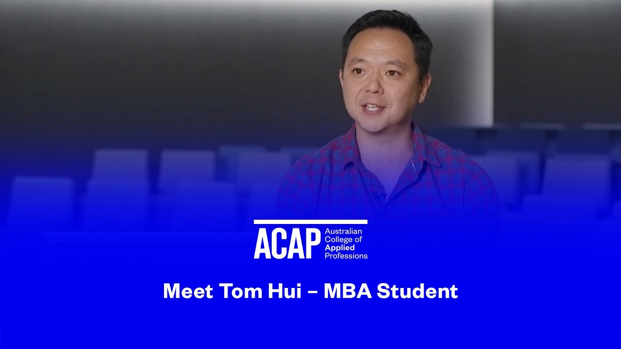 Meet Tom Hui - MBA student - YouTube