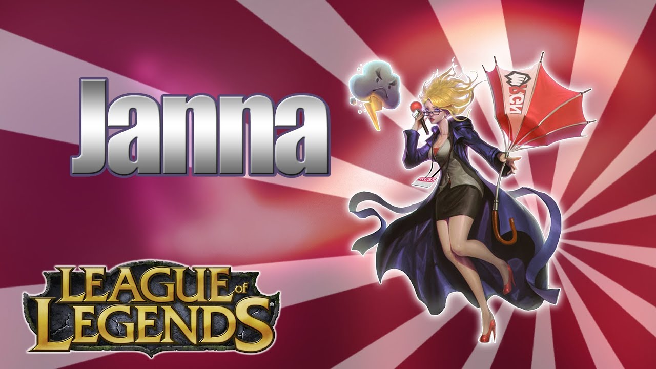 League Of Legends Gameplay - Forecast Janna Skin - Janna Build (Janna ...