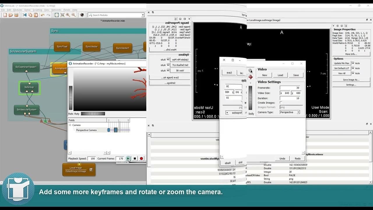 MeVisLab Tutorials - Visualization - Animation Recorder - YouTube